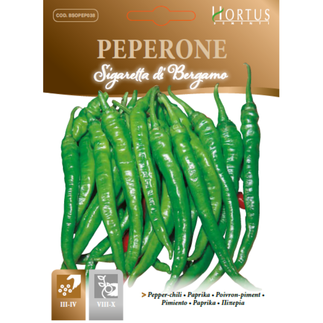 Hortus Peperone Sigaretta Chili Peppers – GardenBook.shop